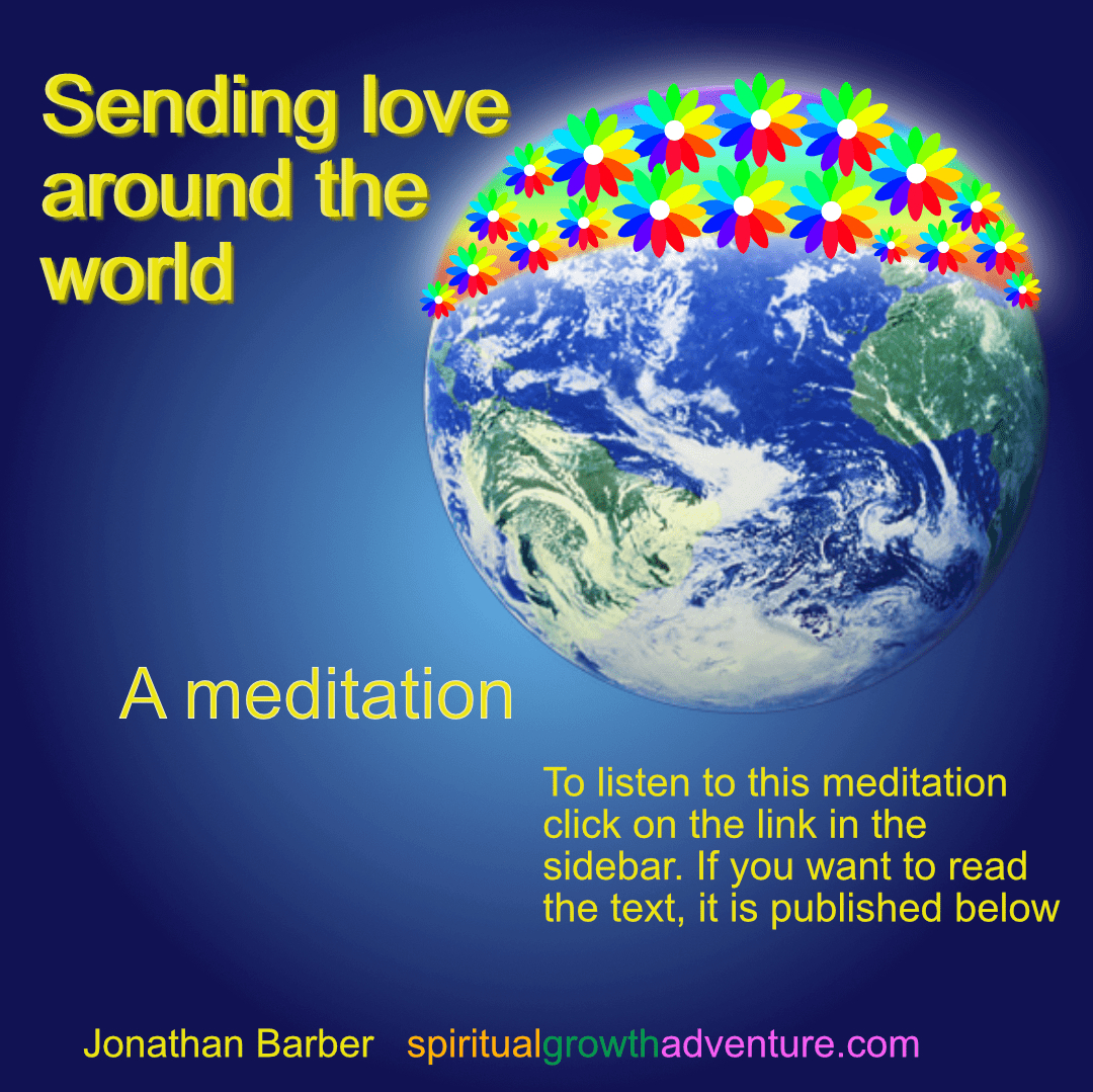 Sending Love Around the World – Spiritualgrowthadventure